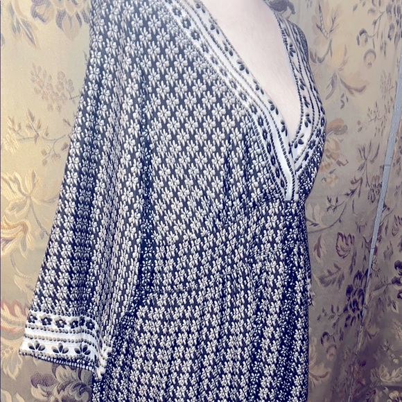 Me 2 Magic | Tops | Me 2 Magic Black And White Hippie Boho Maxi Dress ...